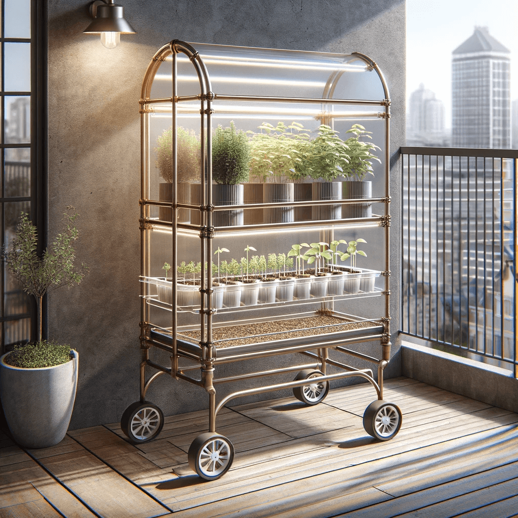 Serre de balcon sur roulettes : avantages et inconvénients | Jardin de ...